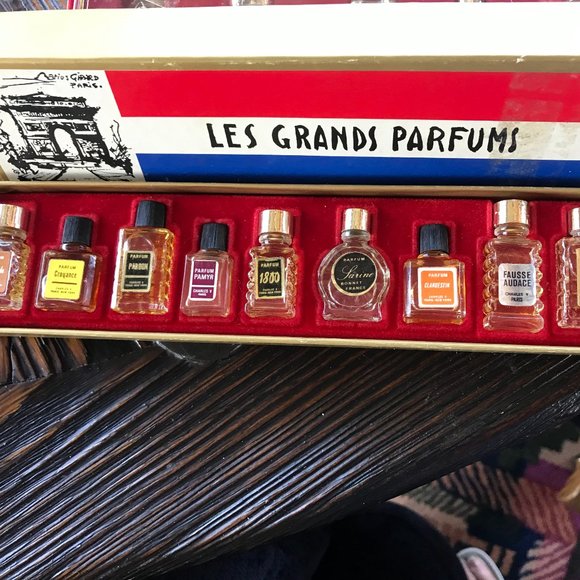 FRANCE | Bath & Body | Vintage Lot Of Perfume Bottles Les Grands ...